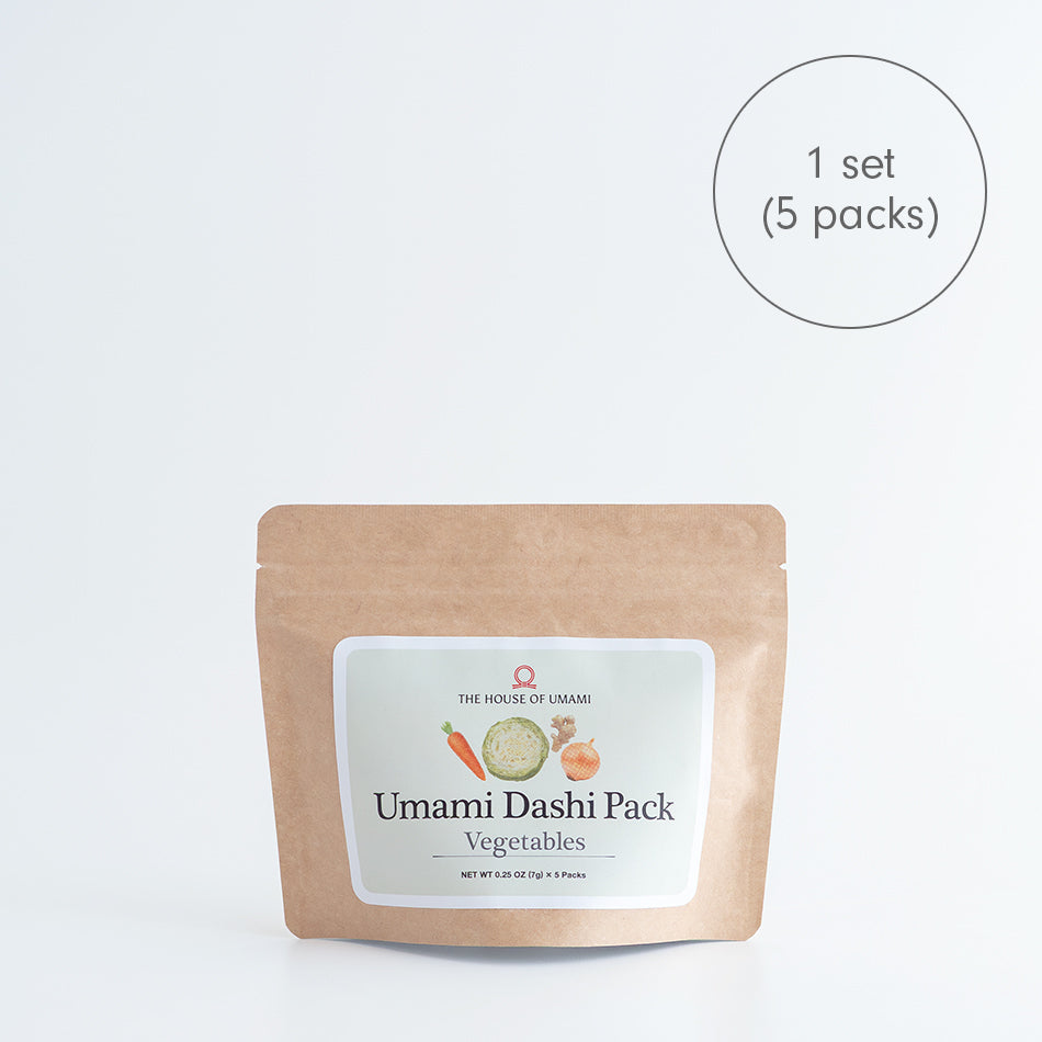 Umami Dashi Pack Vegetables – Japanese Vegetable Soup Base – The House ...